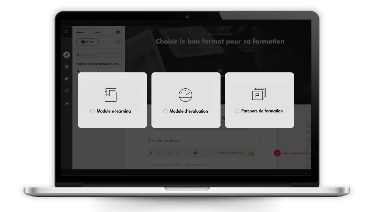 Les trois formats pédagogiques de Teach Up